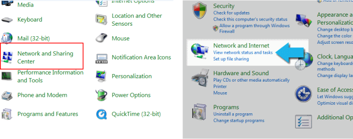 How to Enable and disable Comodo Secure DNS Service for Windows 7 and Vista